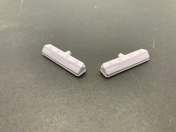 1 pair of modern 12V71TA or 12V92TA Valve covers to suit 1/25 scale AM ...