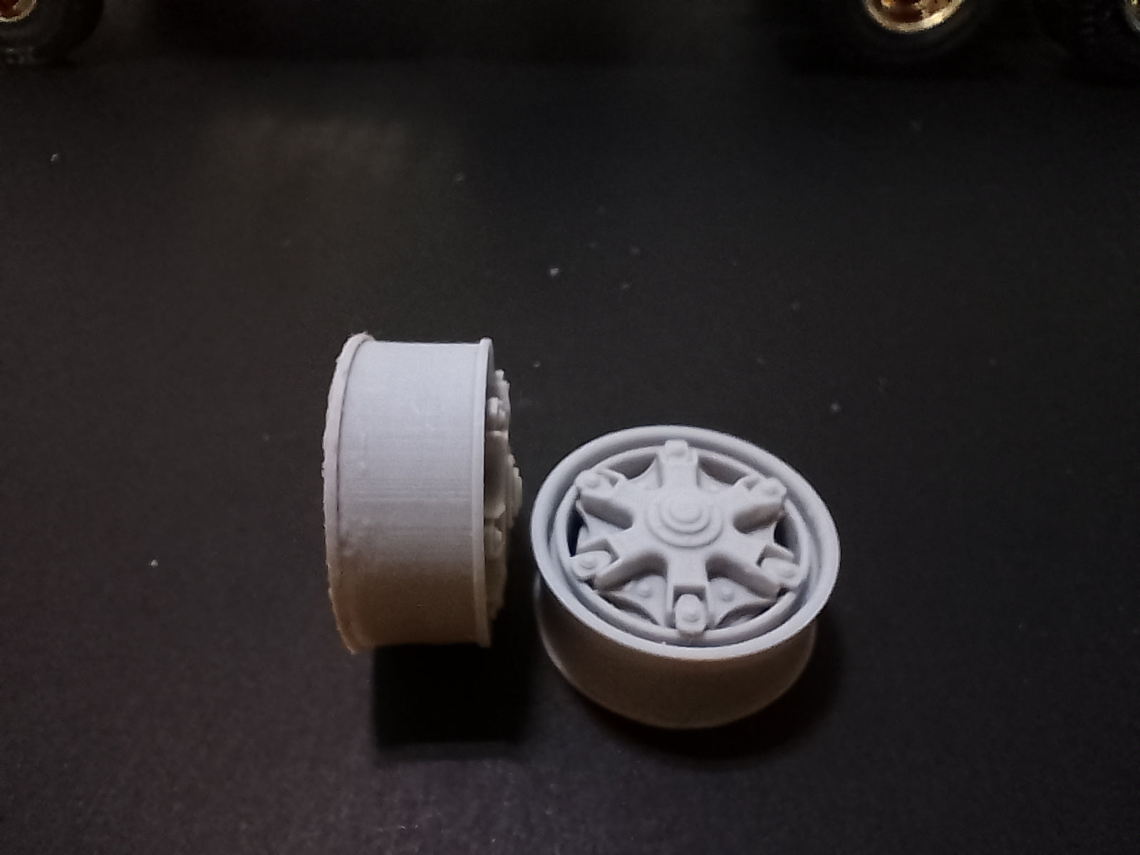 1/25 6 stud steer spider hubs and standard rims type 2 – Mattie's Resin ...