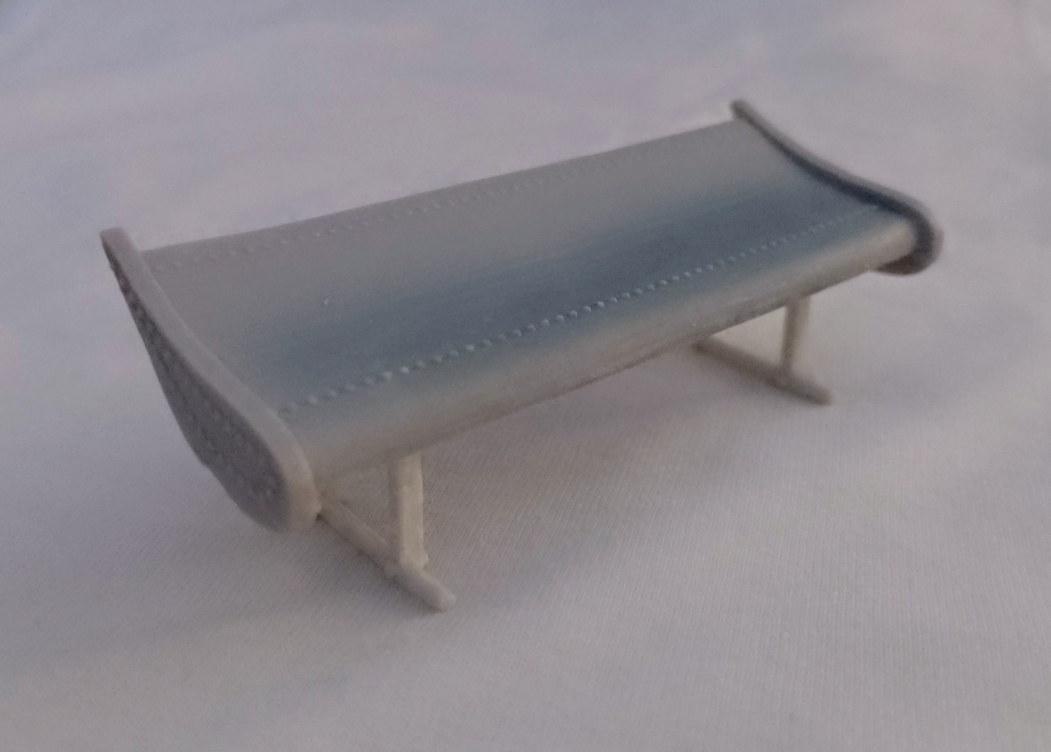 1/24-1/25 American style turbo wing spoiler – Mattie's Resin Models